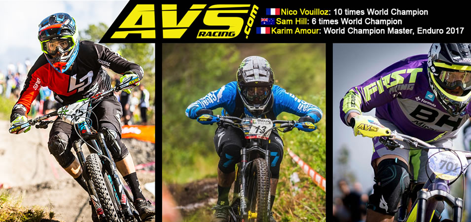 AVS Racing - Protections de mains pour VTT